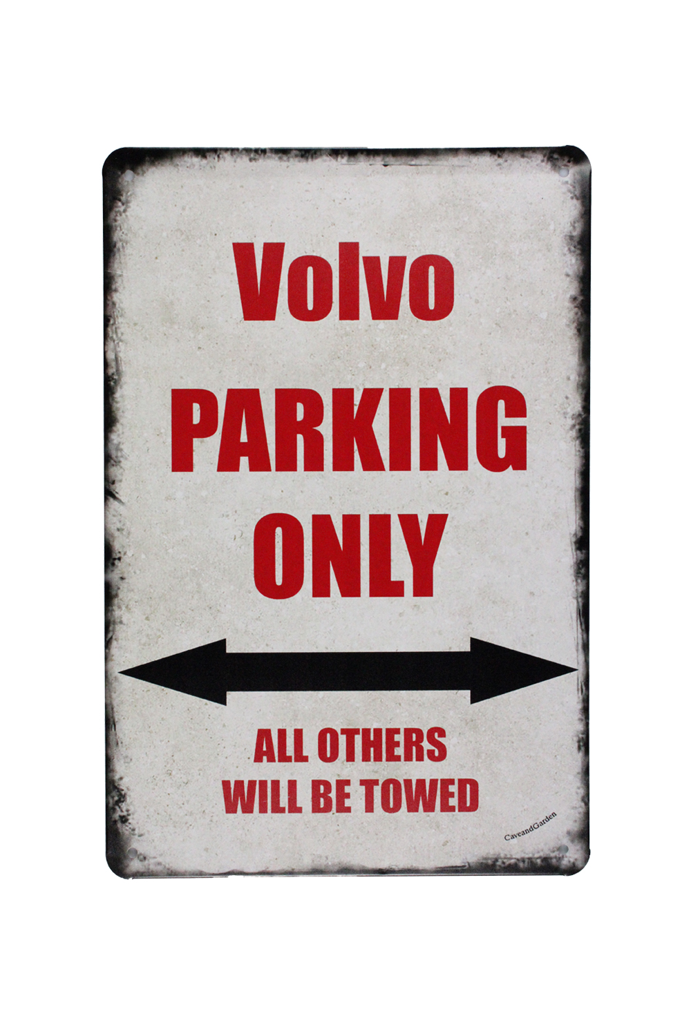 Volvo Parking Only 2 metalen bord | Wandbord | Cave & Garden