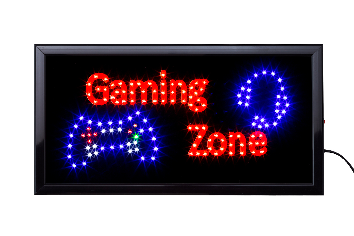 LED Bord Gaming Zone 50 x 25 cm | Cave & Garden | Led bord