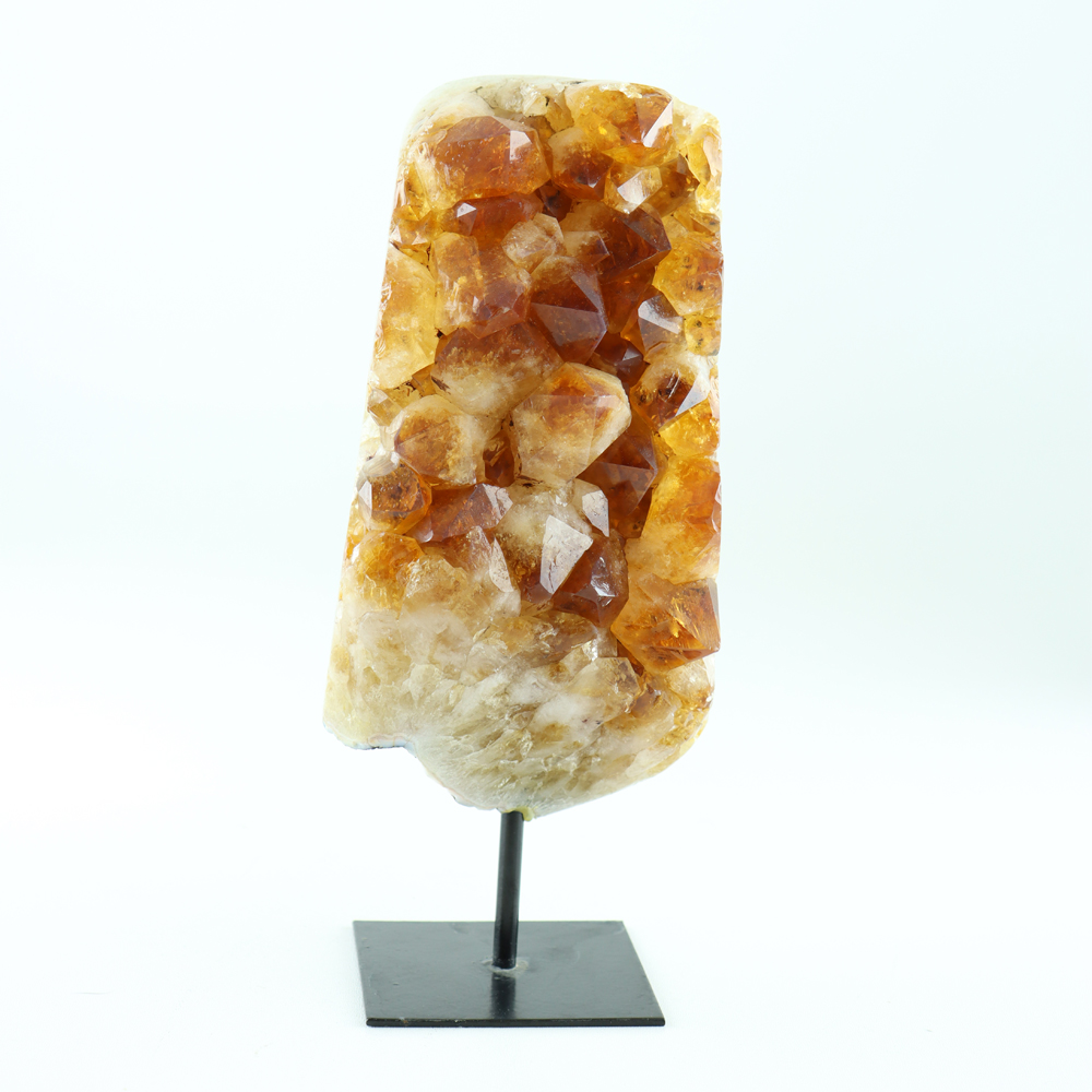 Citrien Op Standaard | Edelstenen | Oranje Citrien | Warmte